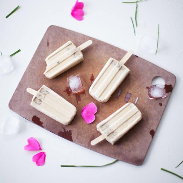 Earl Grey Milky Tea Popsicles With Grass Jelly - Coco Cake Land